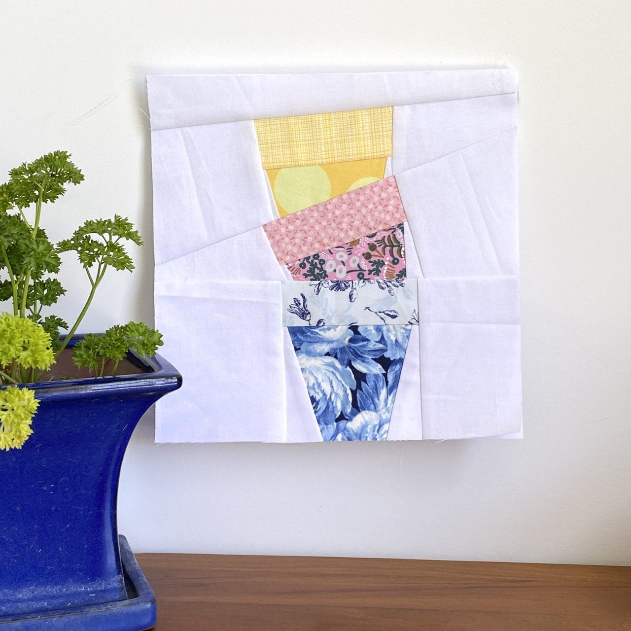 Stacked Pots Quilt Block Pattern