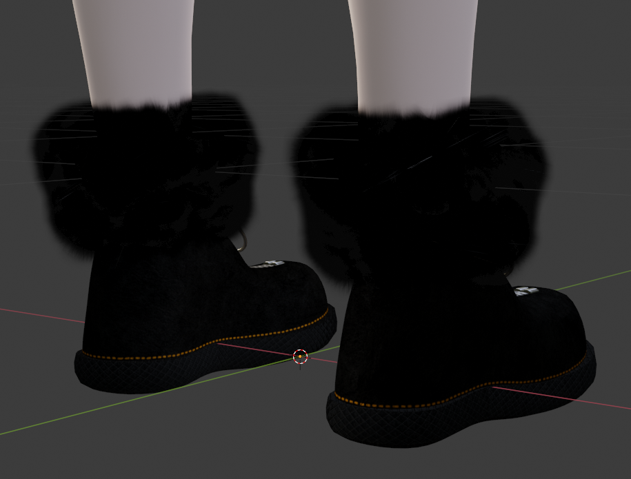 VRChat Winter Boots - Rigged FBX - Commercial use - Payhip