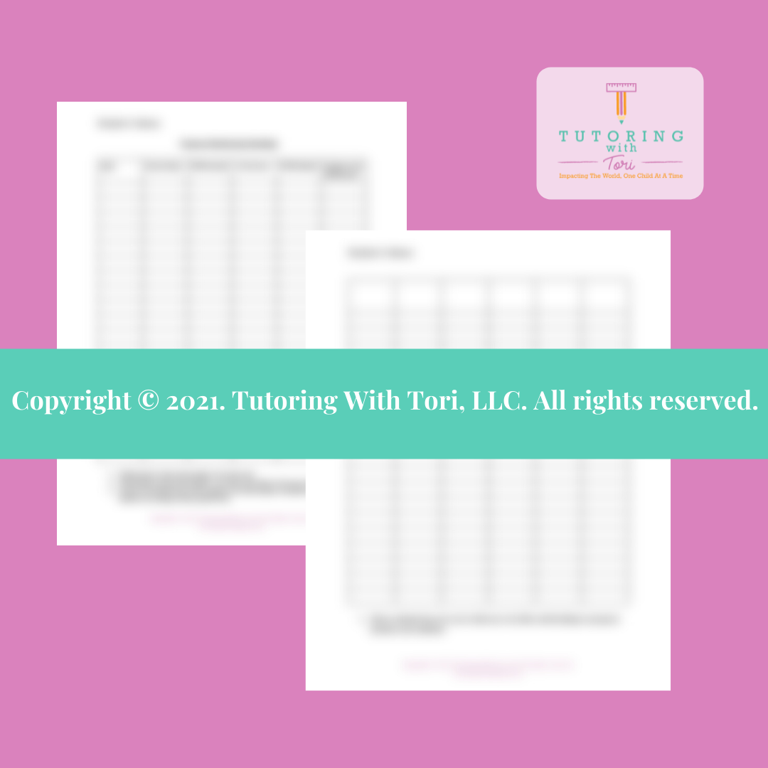 Progress Monitoring Sheet (Reading) WPM - Payhip