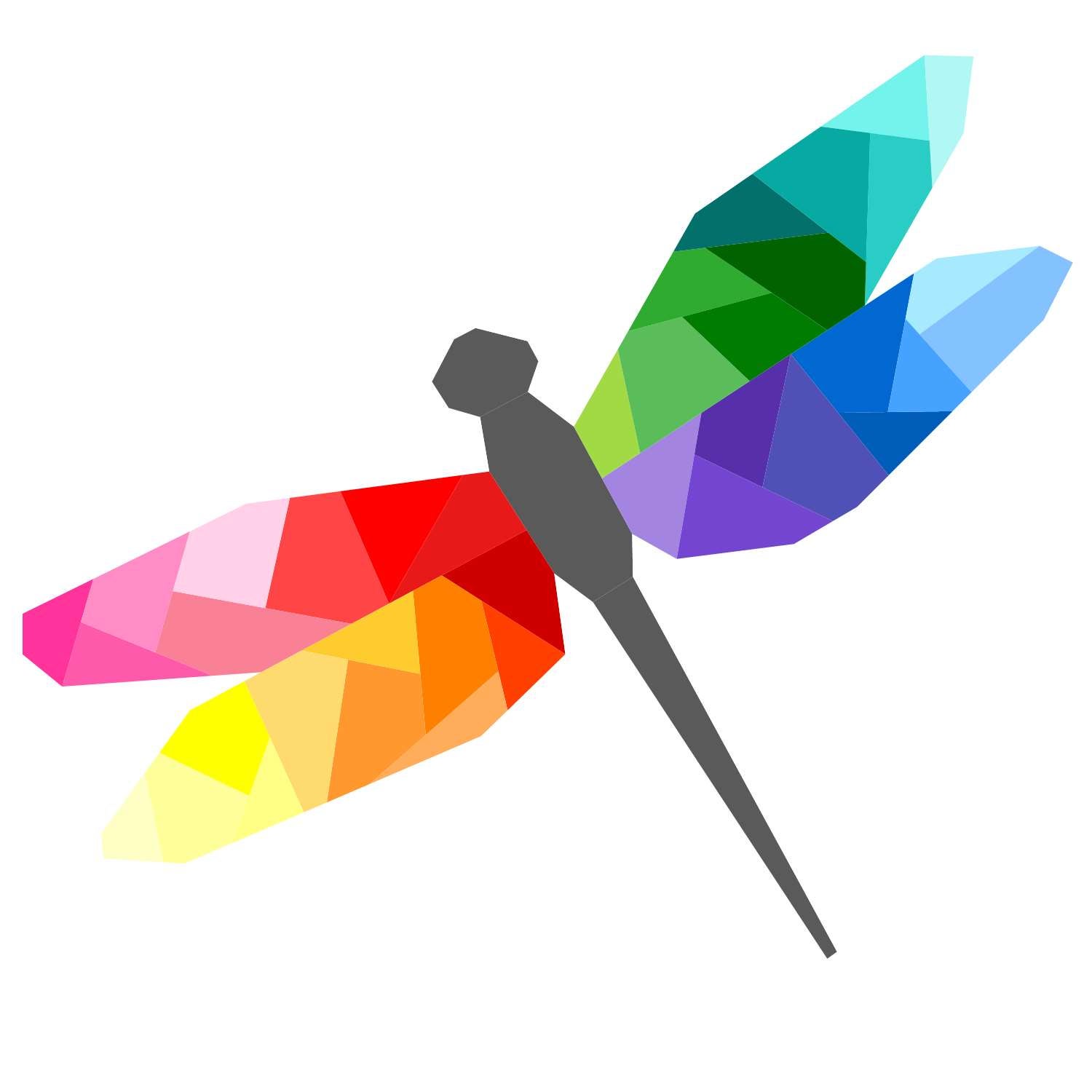 Geometric Dragonfly Paper Pieced Pattern - Payhip