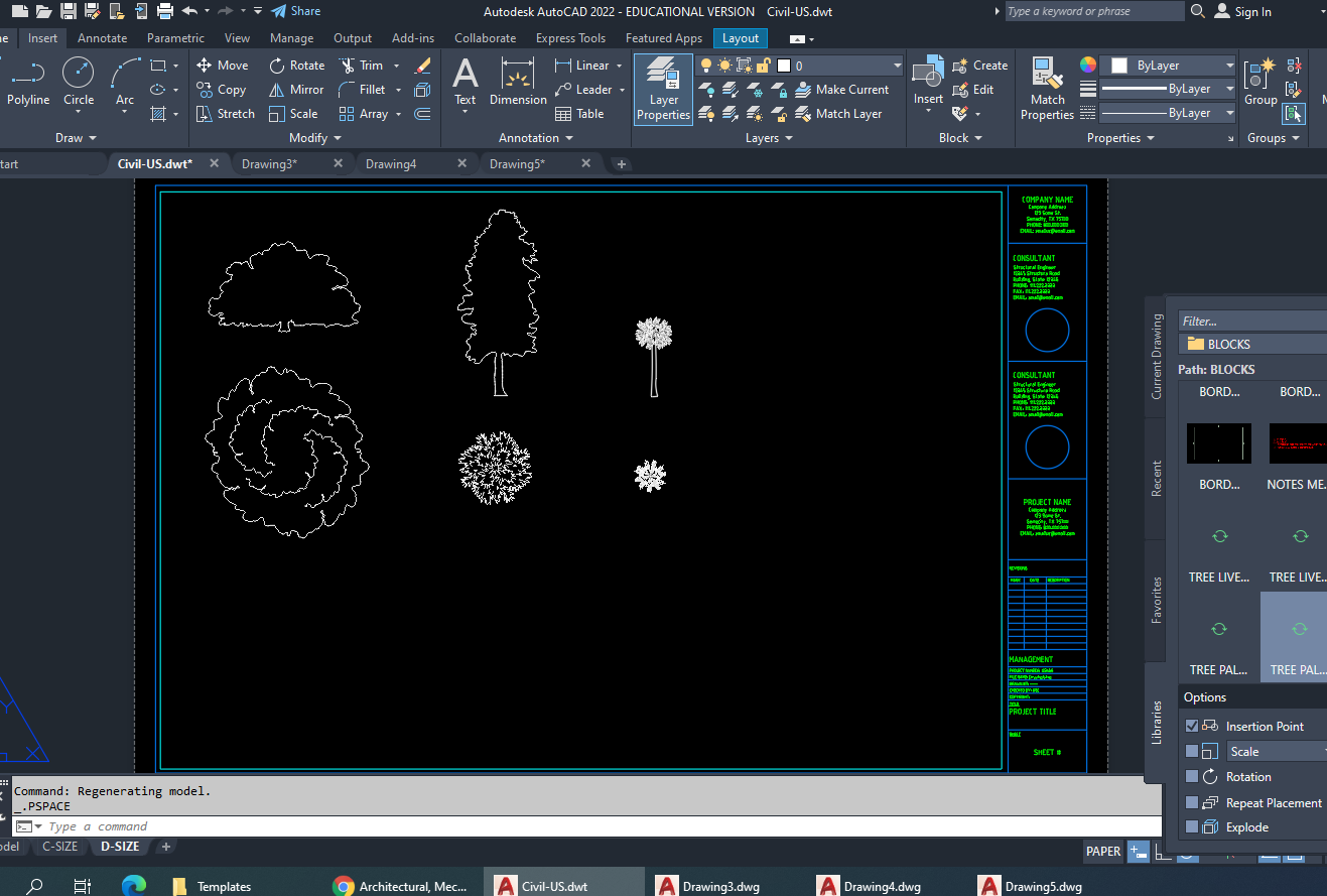 Civil Imperial (ft/in) Units Template (.dwt file) for AutoCAD - Payhip