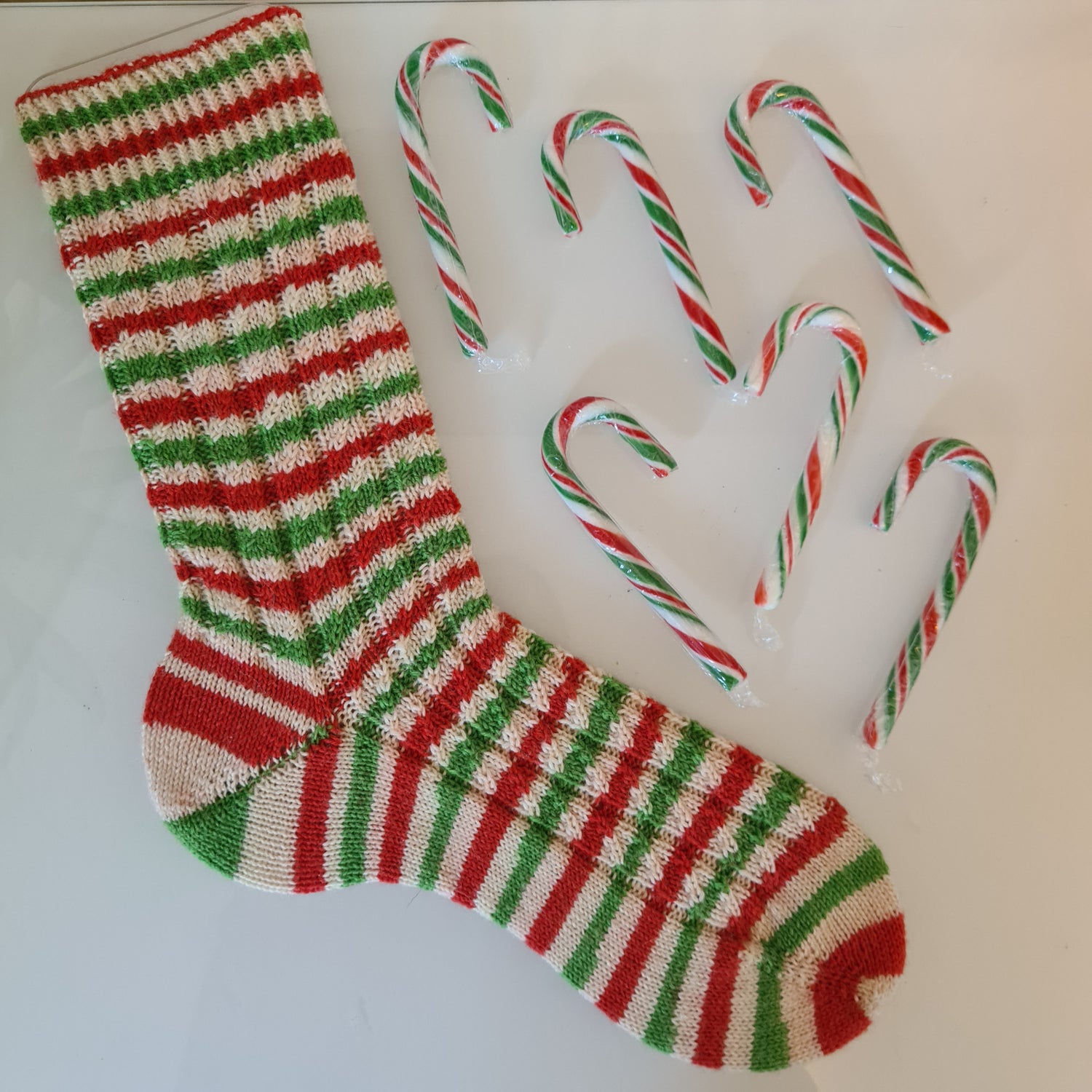 Festive Candy Cane Socks - Payhip