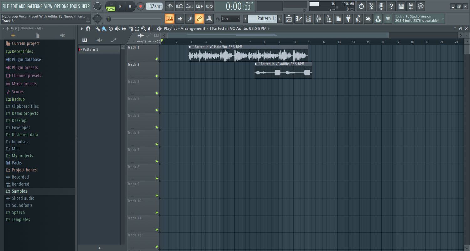 FREE Hyperpop Vocal Preset With Adlibs By Ninoo (I Farted in VC Vocal Preset) For FL Studio - Payhip