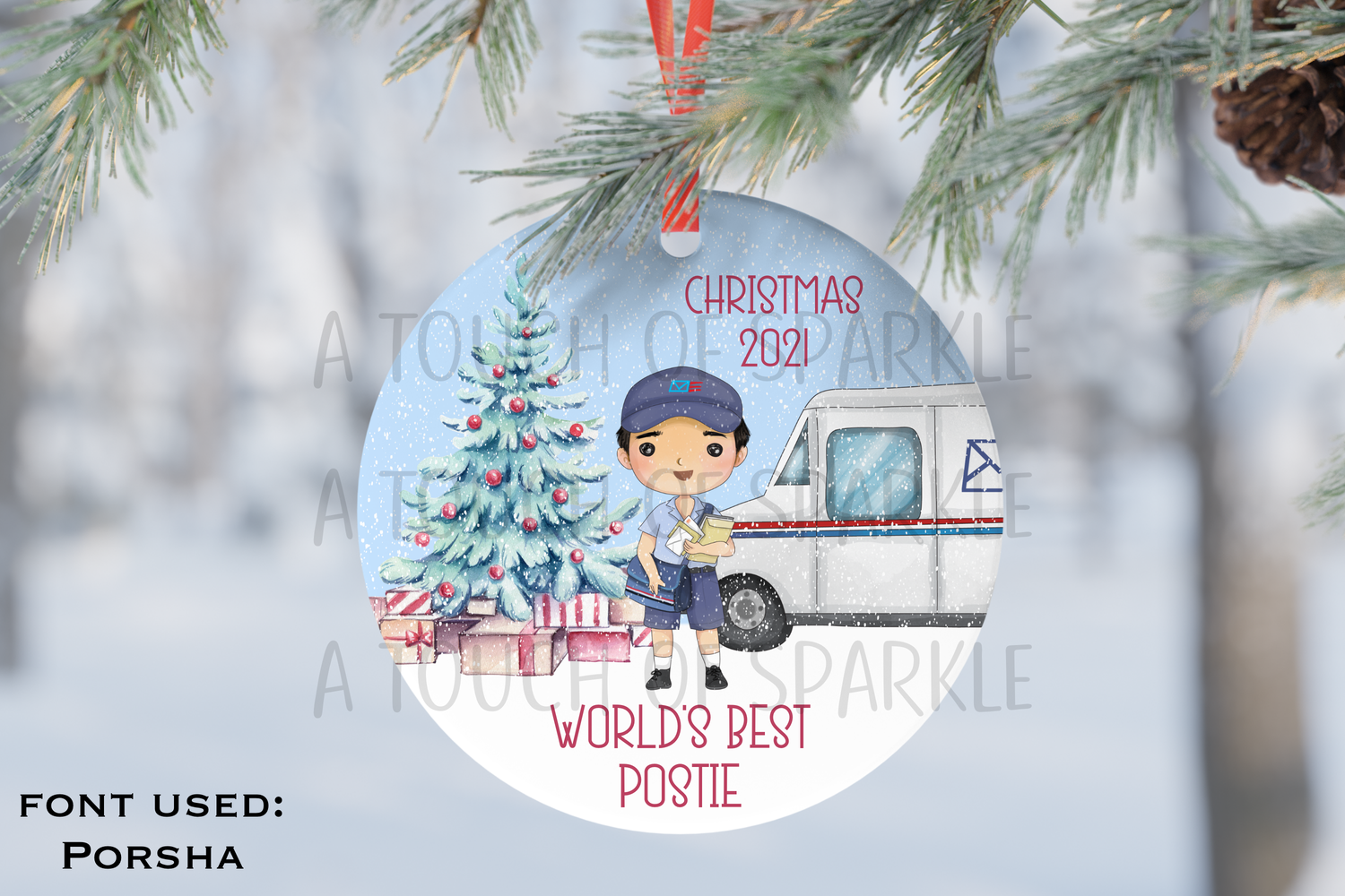 Postie/delivery person design no text - Payhip