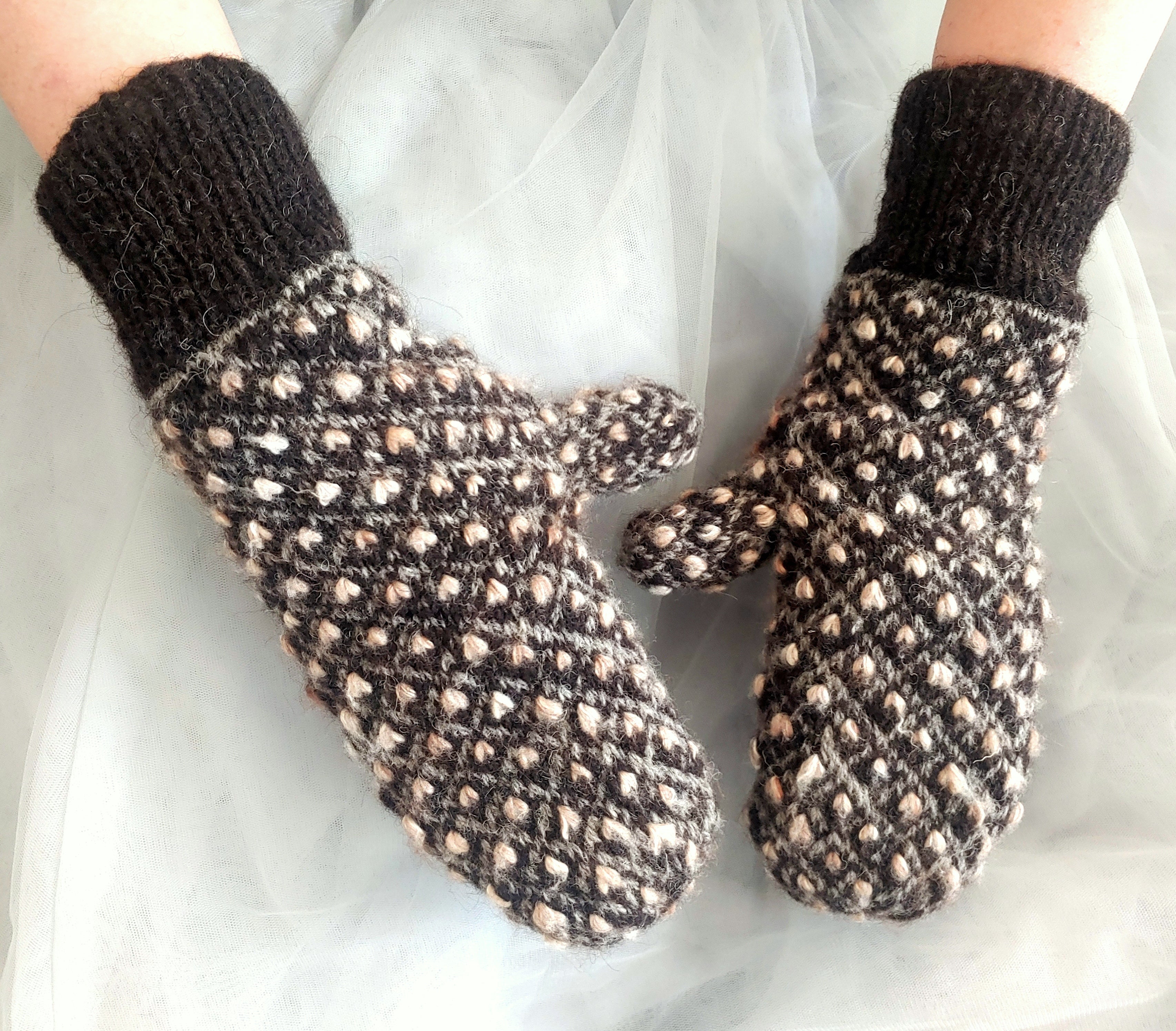 It's a Snow Day! thrummed mittens pattern - Payhip