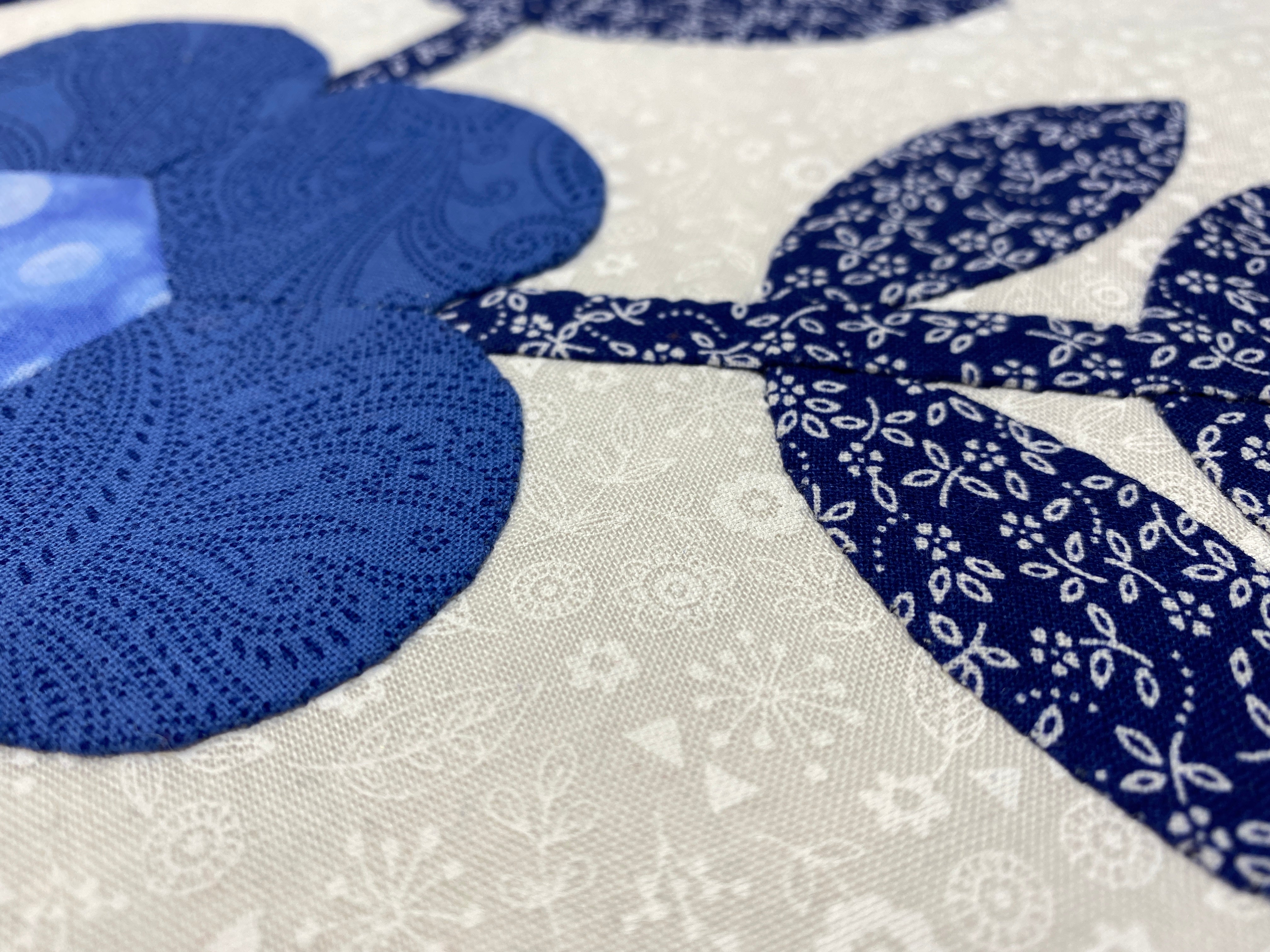 How to correctly press your EPP block after appliqué