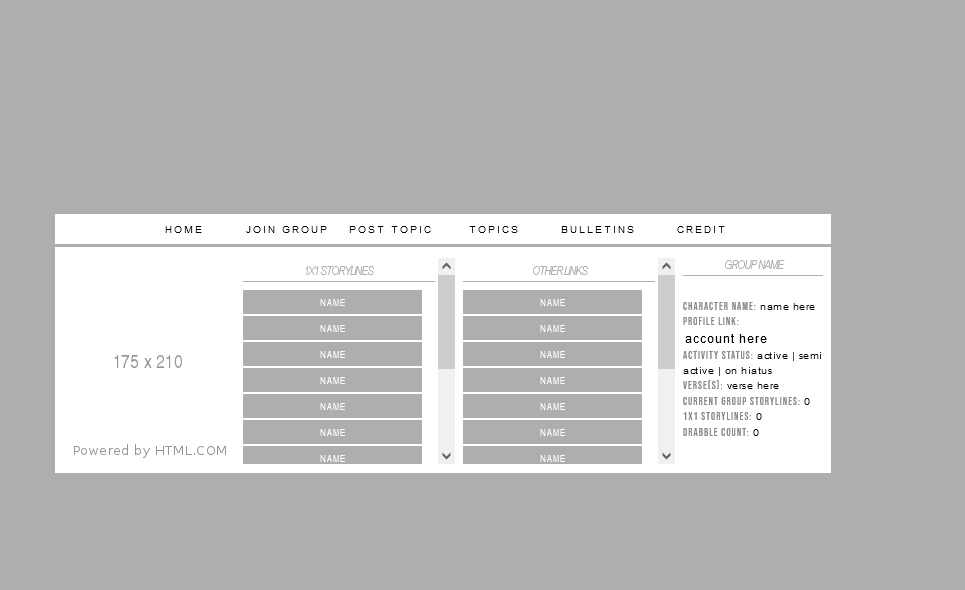 Roleplayer.me Purple Enigma Layout [DIV] - Payhip