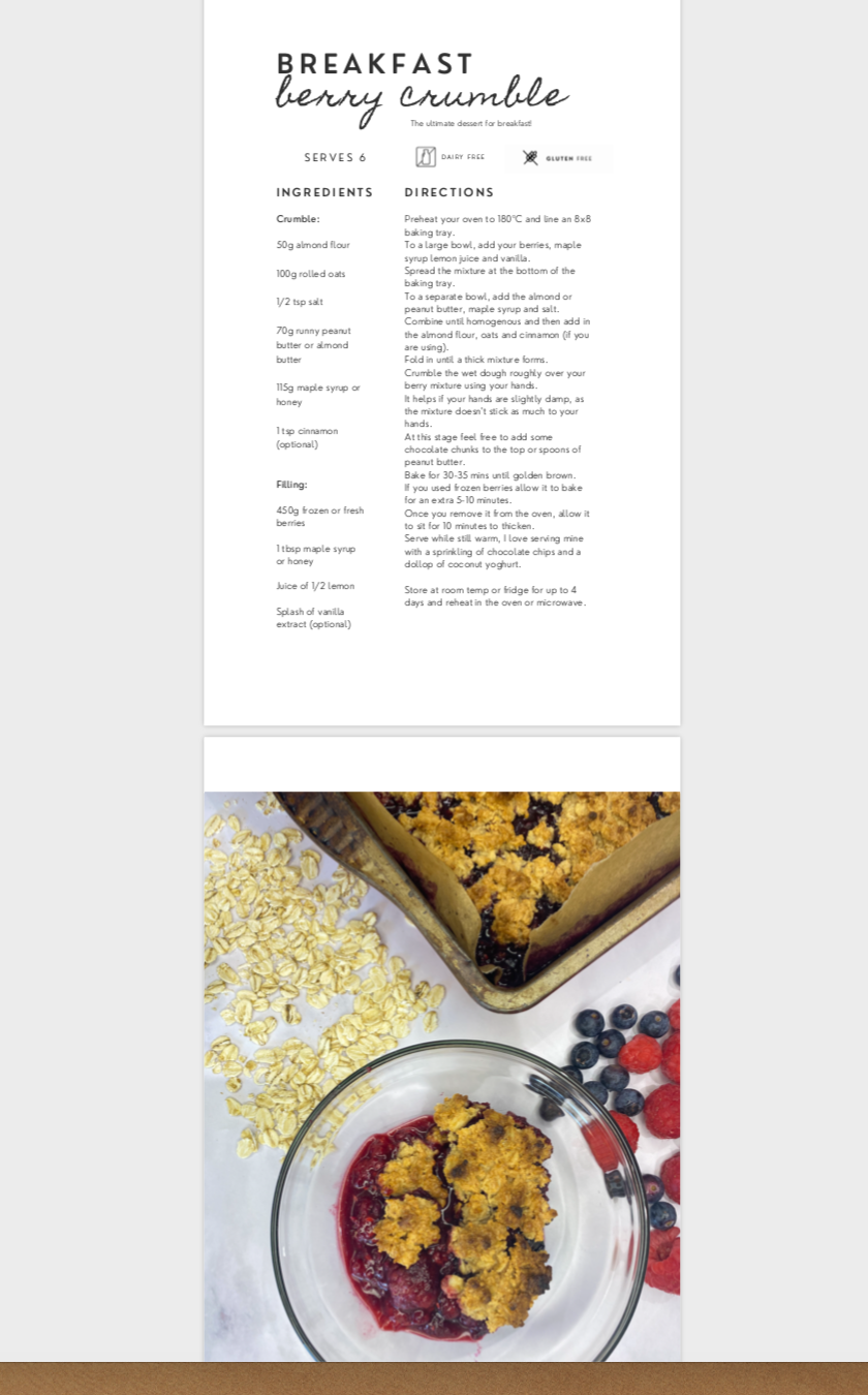 Wholesome Mils - Recipe Ebook - Payhip