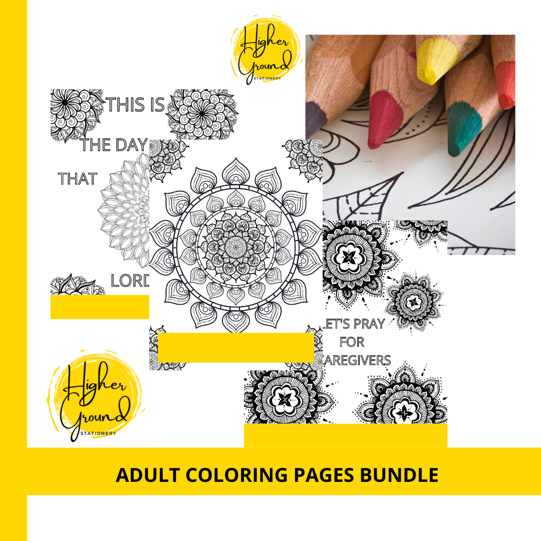 Coloring Pages Bundle Pack (6 sheets) - Payhip