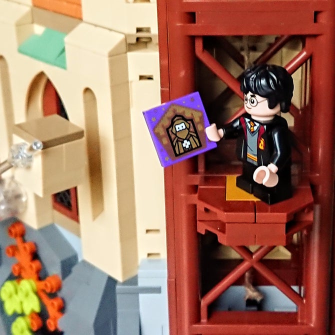 Lego Harry Potter MOC - The Hogwarts Founders' Wizard Cards Challenge ...