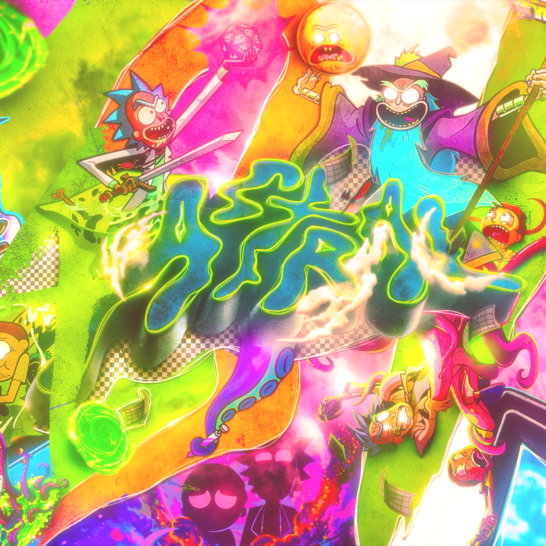 Header PSD/Template - rick & morty - Payhip