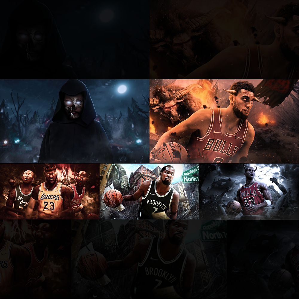 NBA2K Manipulation Thumbnail Pack (5 PSDs) - Payhip