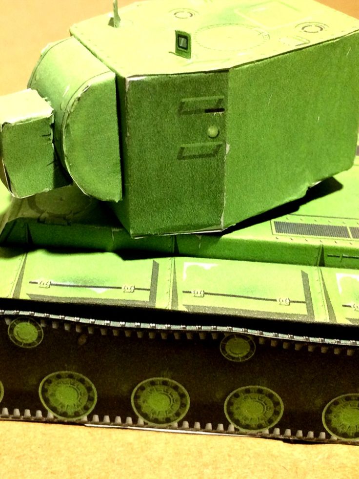 Paper Tank KV 2 USSR WW 2 - Payhip