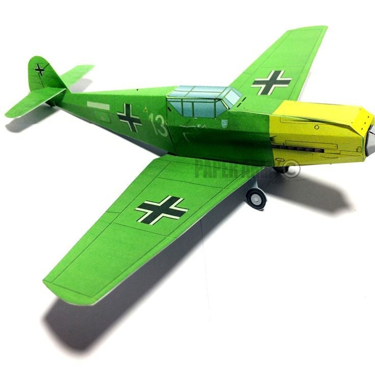 Paper Plane Me 109 E WWII - Payhip