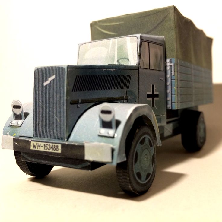 Paper Truck Opel Blitz Ww 2 - Payhip