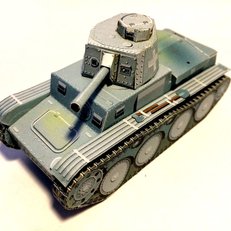 Paper Tank Pz 38(t) WW 2 Poland 1939 - Payhip