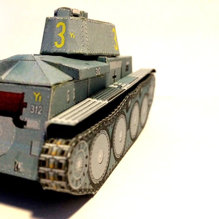Paper Tank Pz 38(t) Barbarossa 1941 WW 2 - Payhip