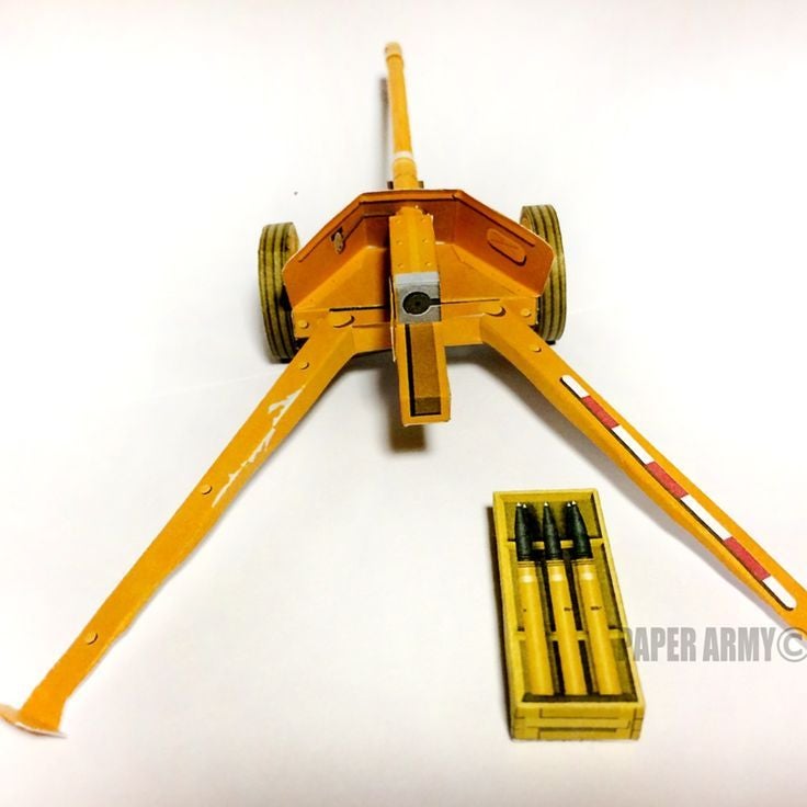Paper Model AT Gun Pak 40 WW 2 - Payhip