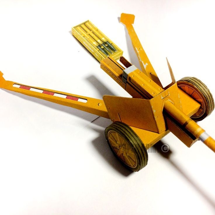Paper Model AT Gun Pak 40 WW 2 - Payhip