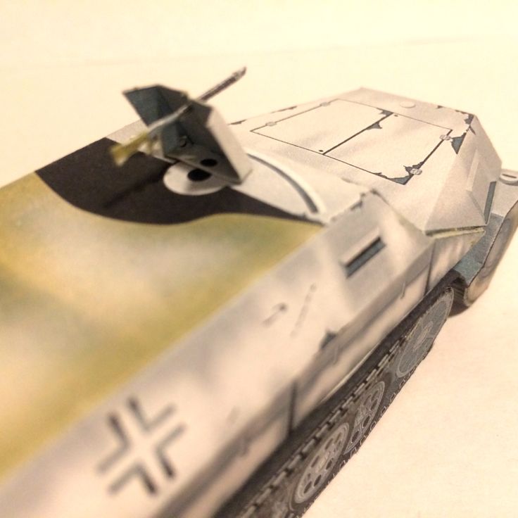 Paper Model Sd Kfz 251 USSR 1942 WW 2 - Payhip