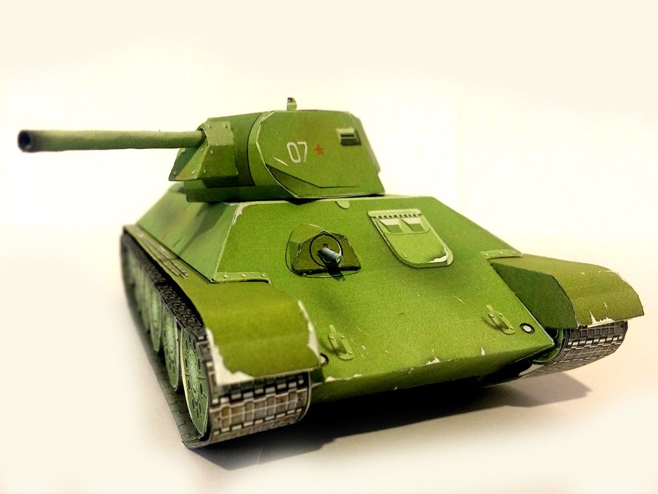 Paper Tank T 34 STZ WWII - Payhip