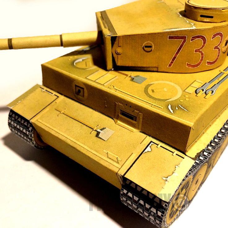 Paper Tiger Tank 501st Battalion Africa WWII - Payhip