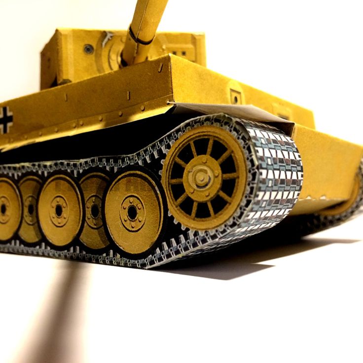 Paper Tiger Tank 501st Battalion Africa WWII - Payhip