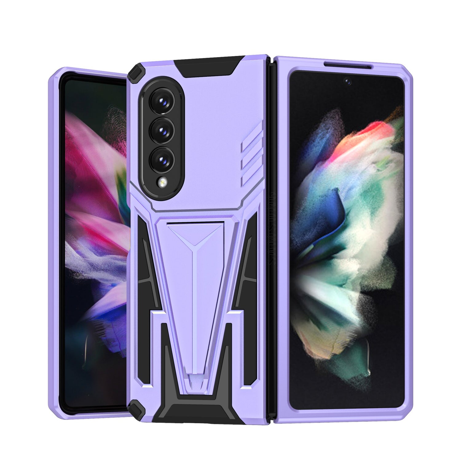 New 2021 Armor Protect Cover For Samsung Galaxy Z Fold 3 Shockproof ...