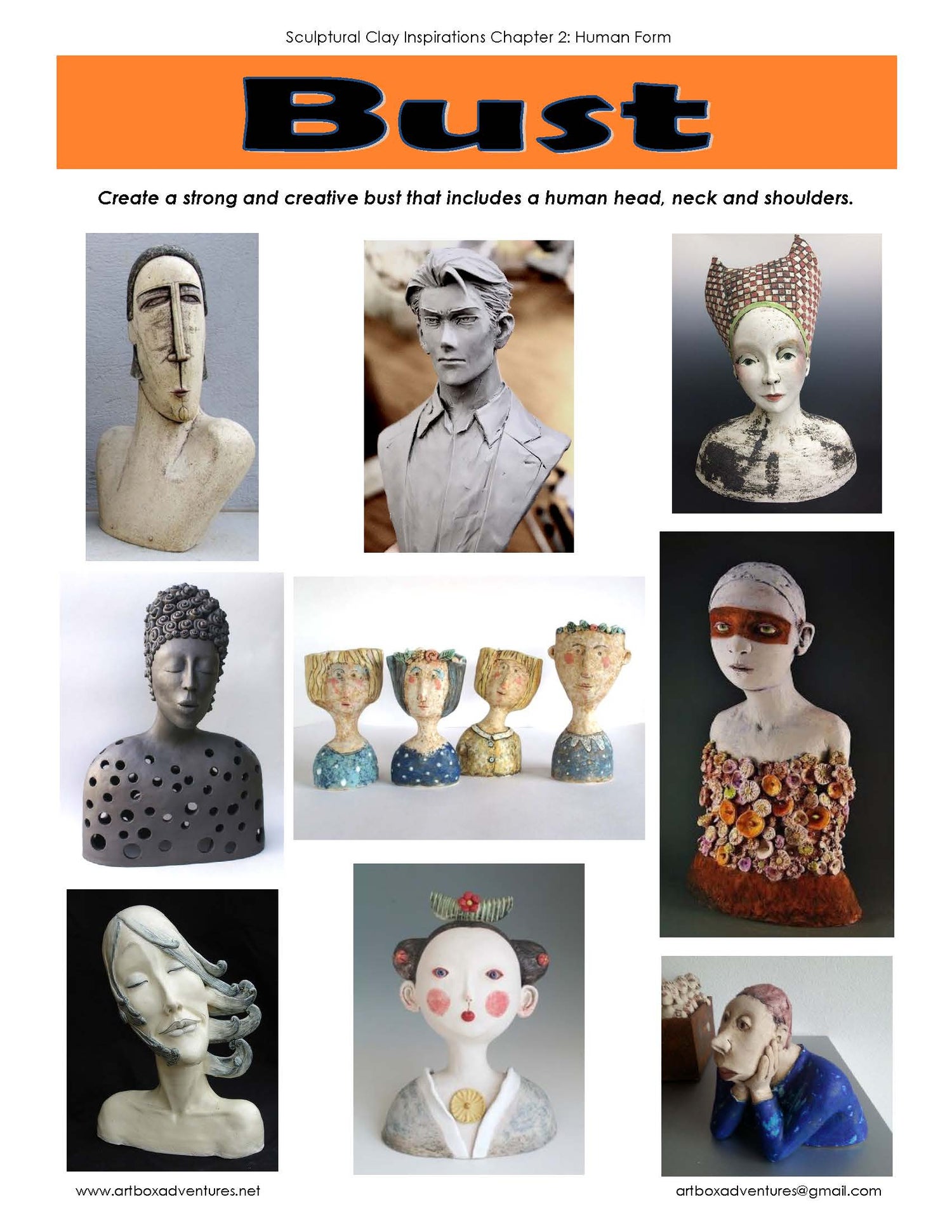 2 - Human Form Sculptural Clay Inspirations - Payhip