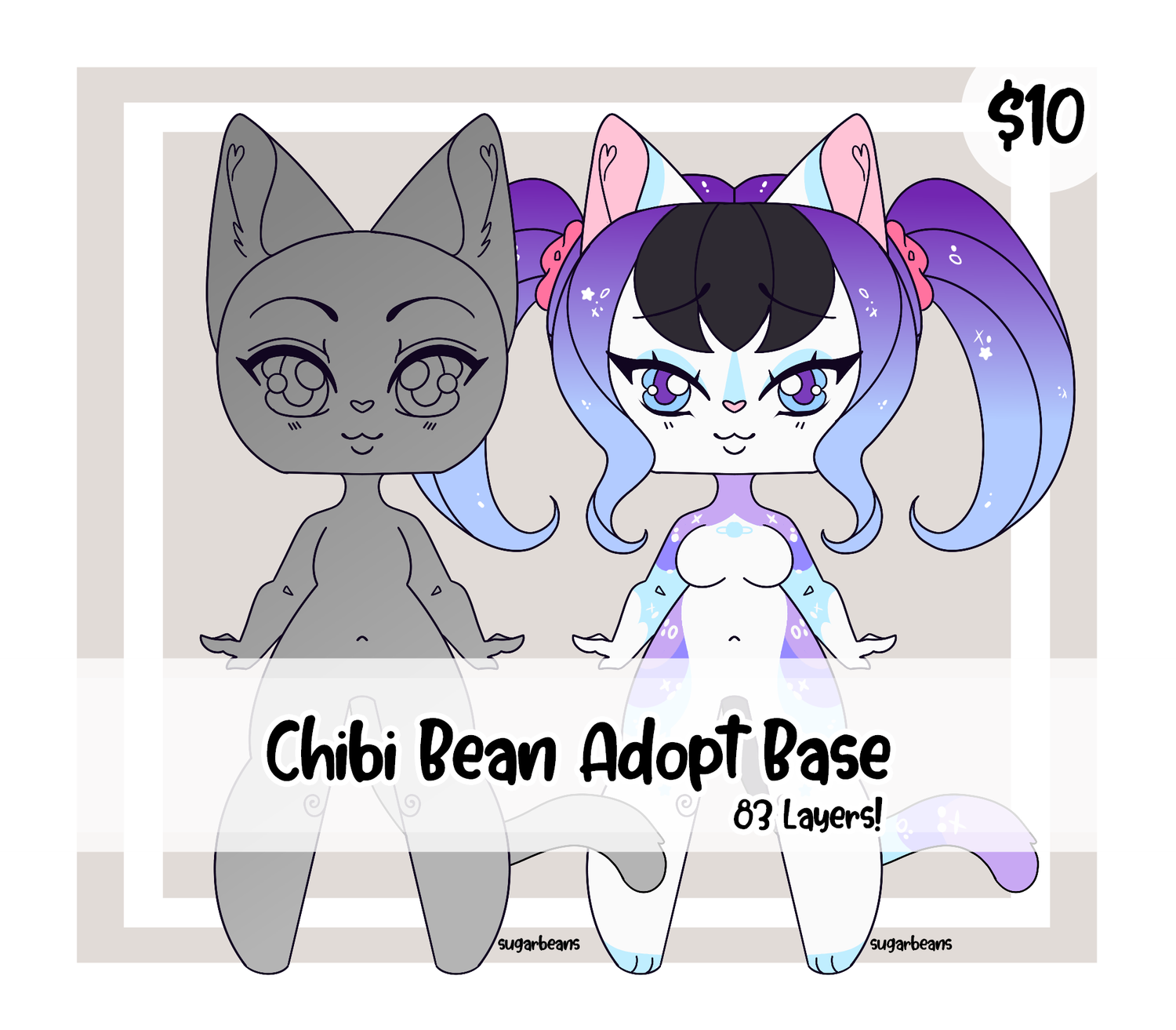 Chibi Bean Base - Payhip