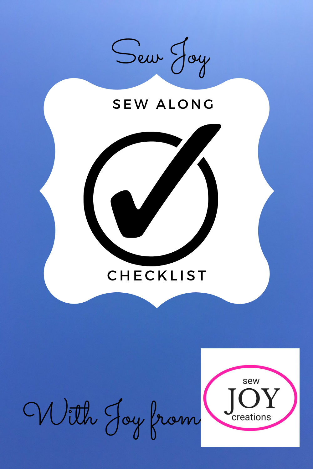 Sew Joy Sew Along Checklist for Quilters - Payhip
