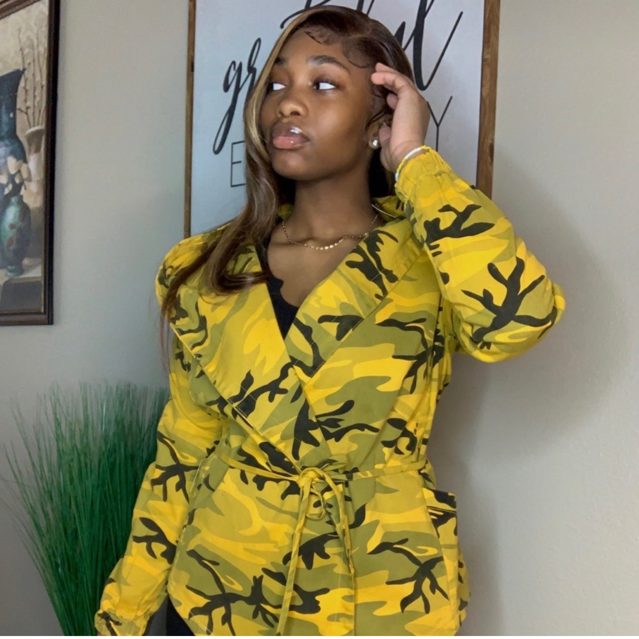 Let them know jacket(mustard) - Payhip