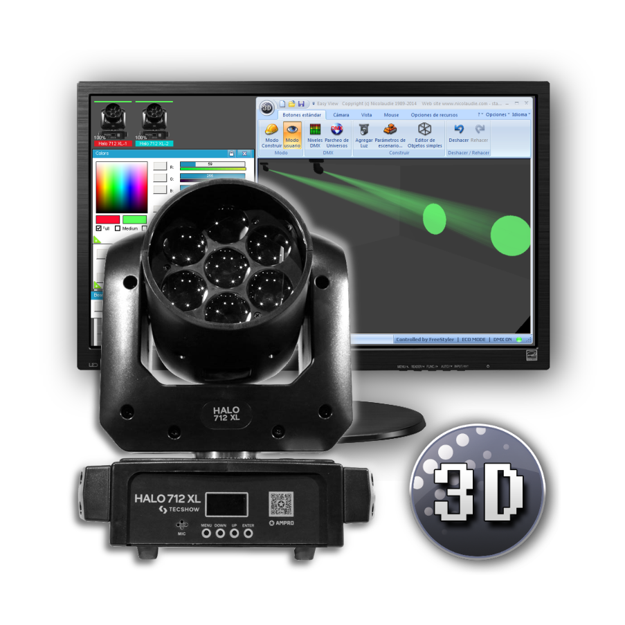 Librería de Magic 3D P/ Halo 712 XL de Tecshow - Payhip