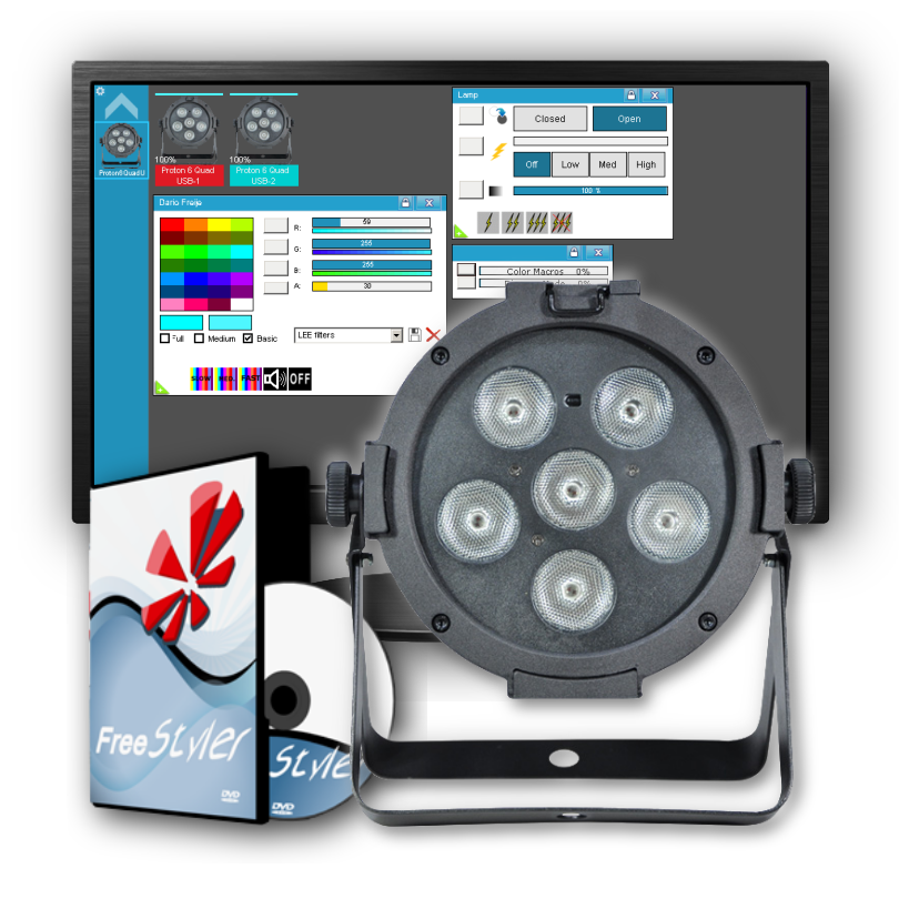 Fixture de Freestyler P/ Neo Proton 6 Quad Usb de Ampro - Payhip