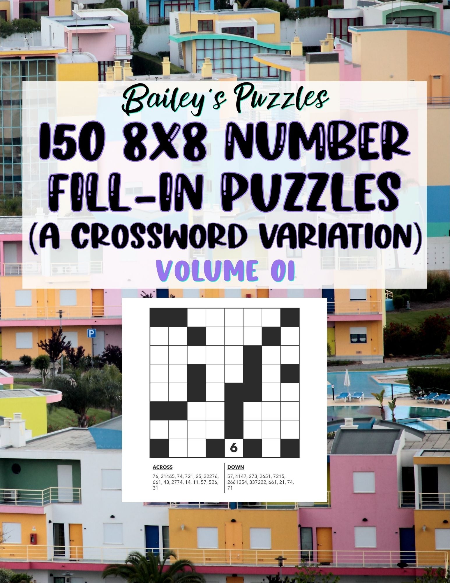150 8x8 Number Fill-In Puzzles (a crossword variation) - Payhip