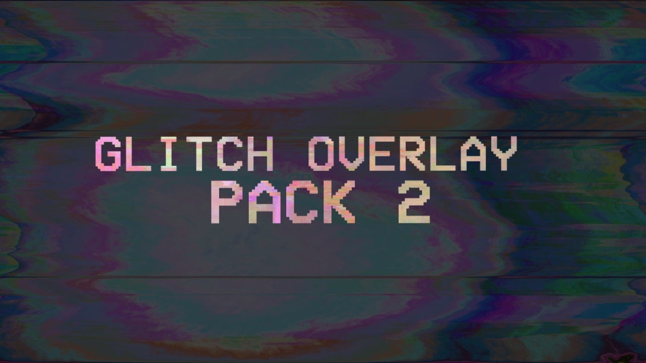 Glitch overlay Pack #2 - Payhip