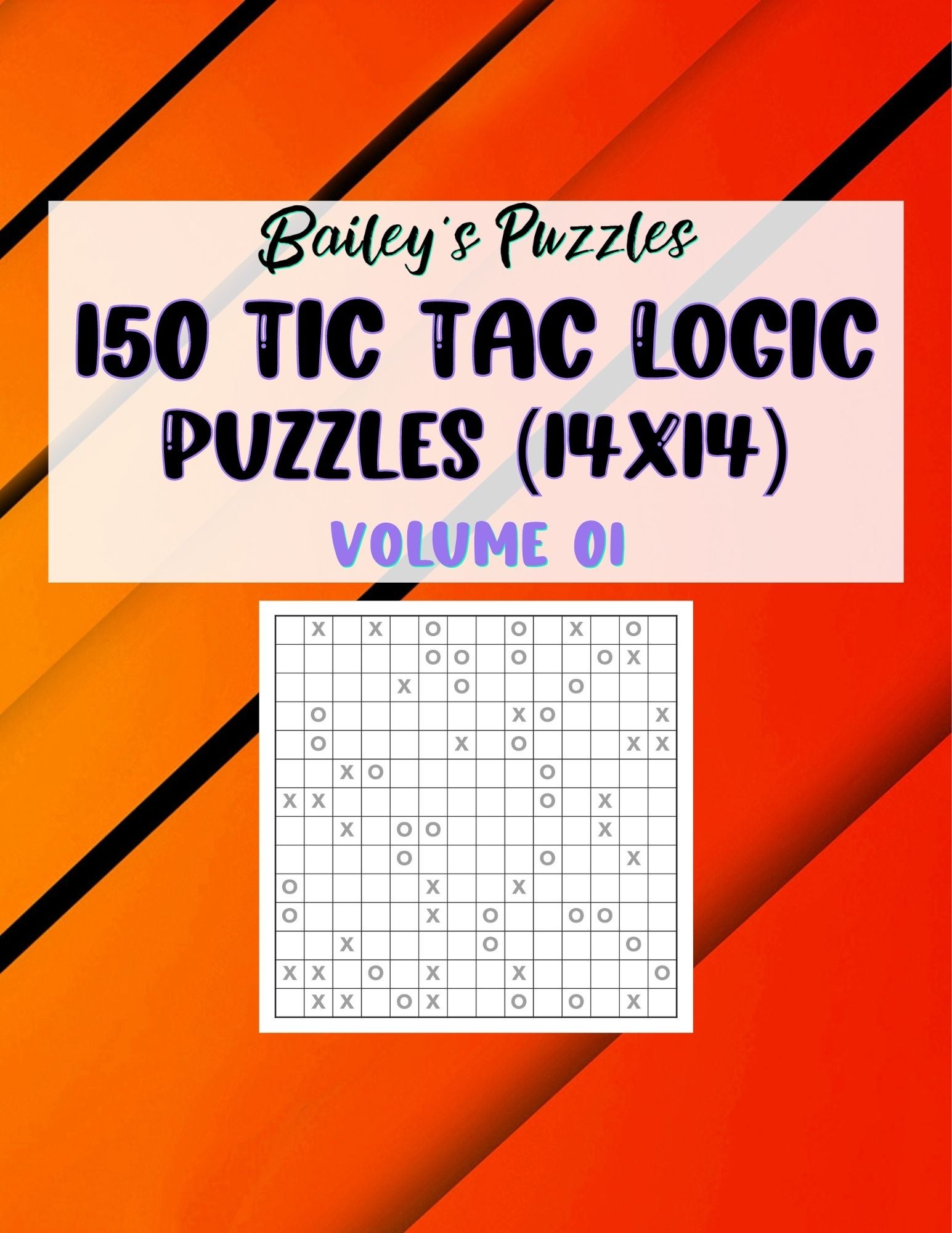 150 Tic Tac Logic Puzzles (14x14) - Payhip