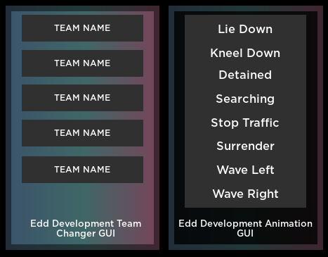 Team changer and Animation GUI