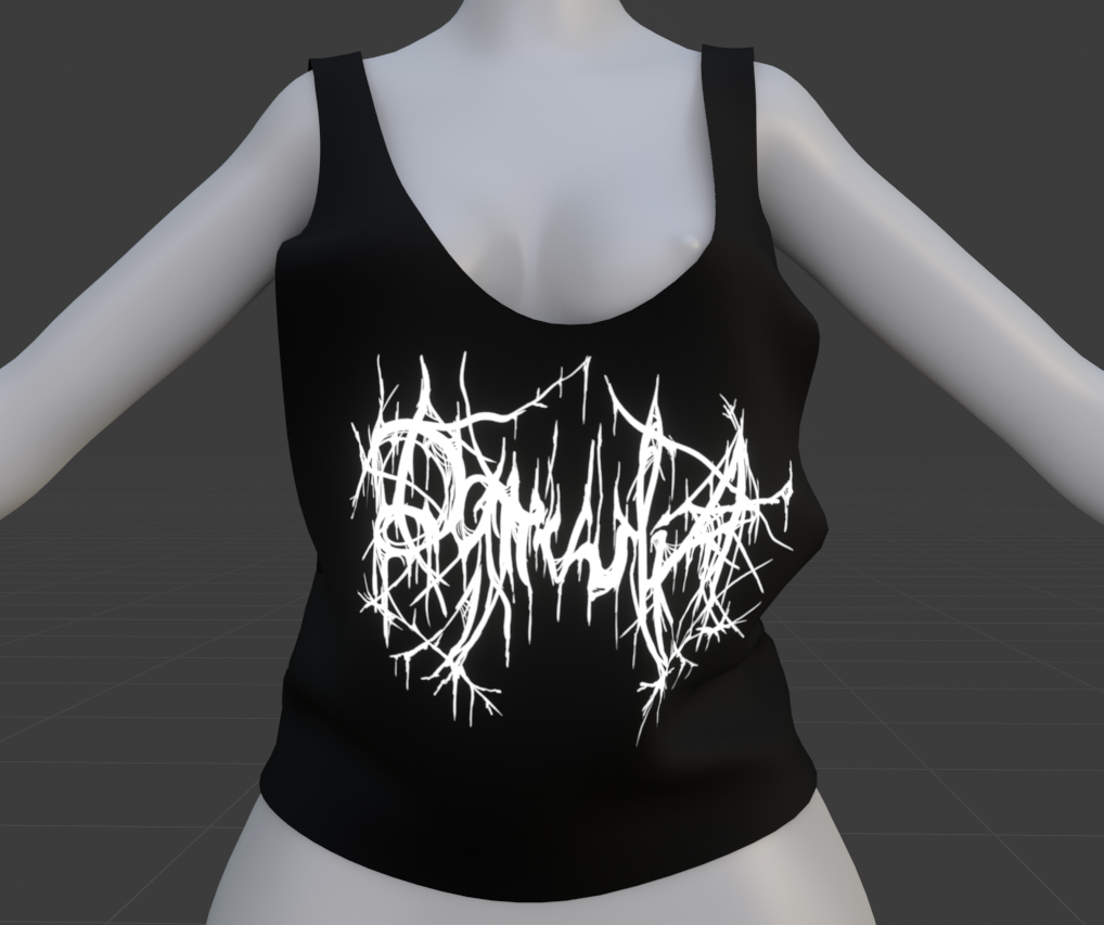 Winter Shoulder Cape - Rigged FBX - Vrchat clothing - Commercial use ...
