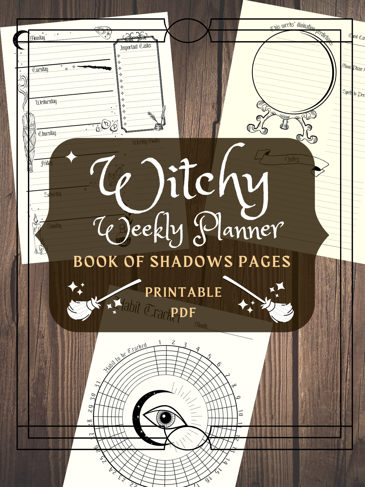 Witchy Weekly Planner