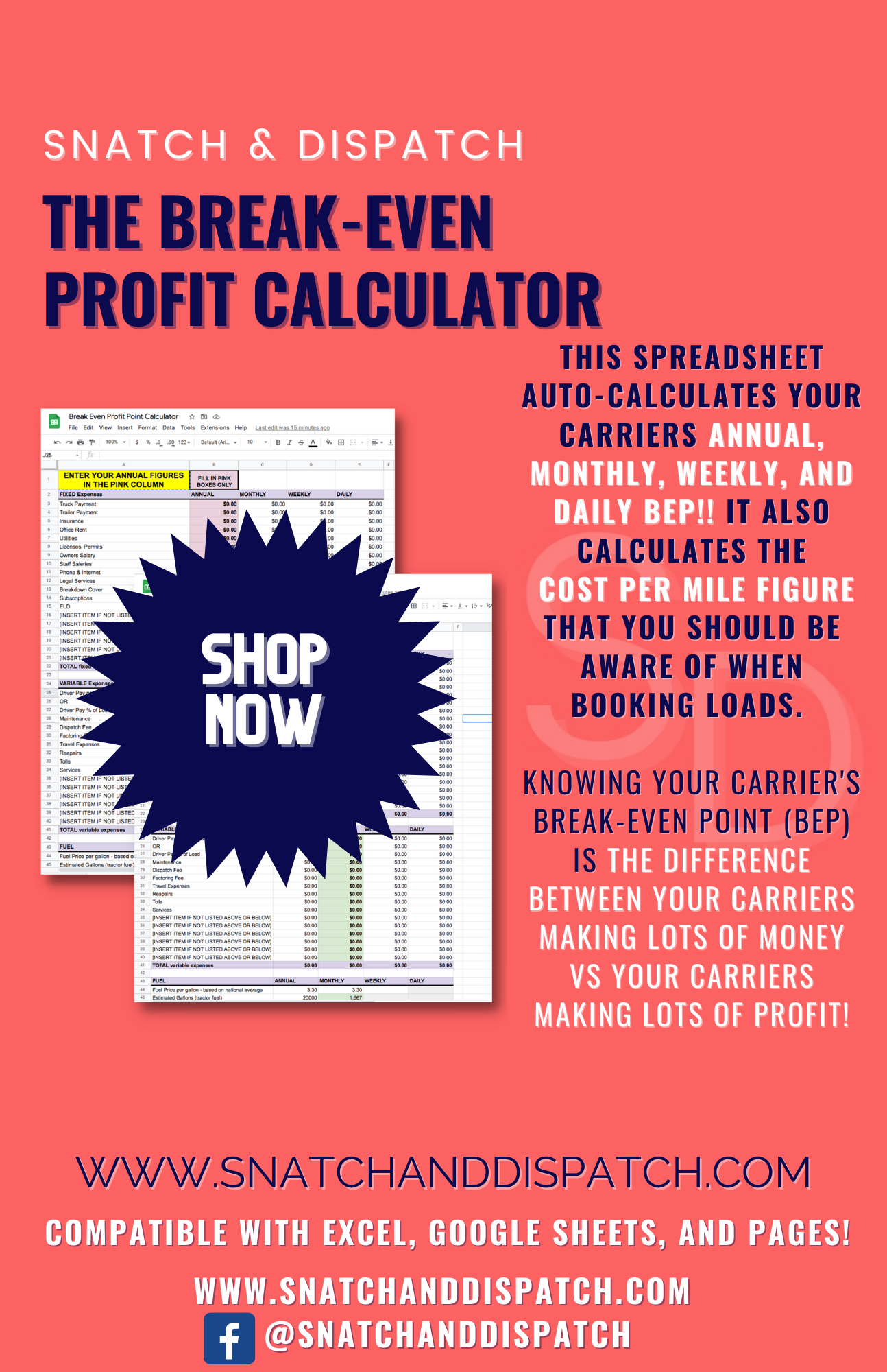 Snatch & Dispatch - Payhip