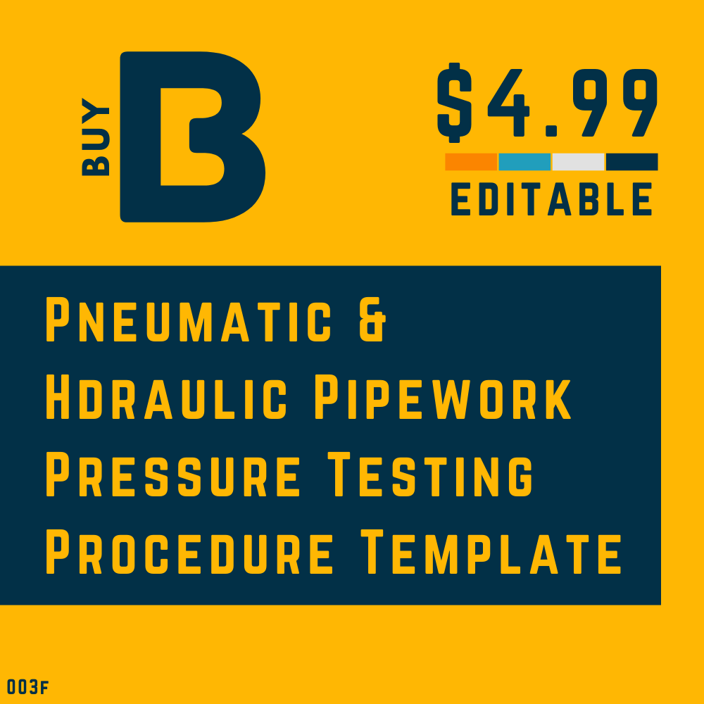 [003f] Pneumatic Hydrostatic Pressure Testing Method Statement [MS Doc ...