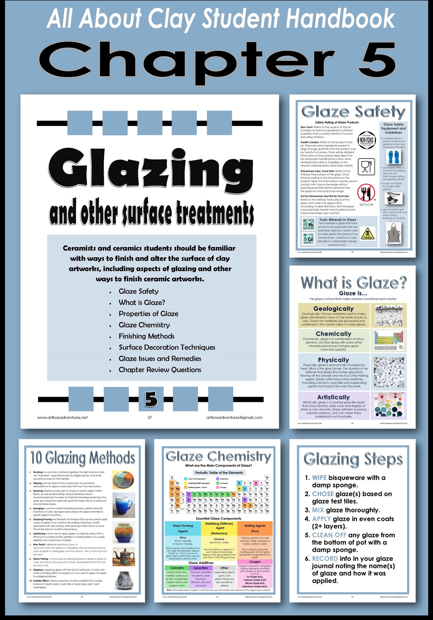 The All About Clay STUDENT HANDBOOK with Chapter Questions and Answer ...