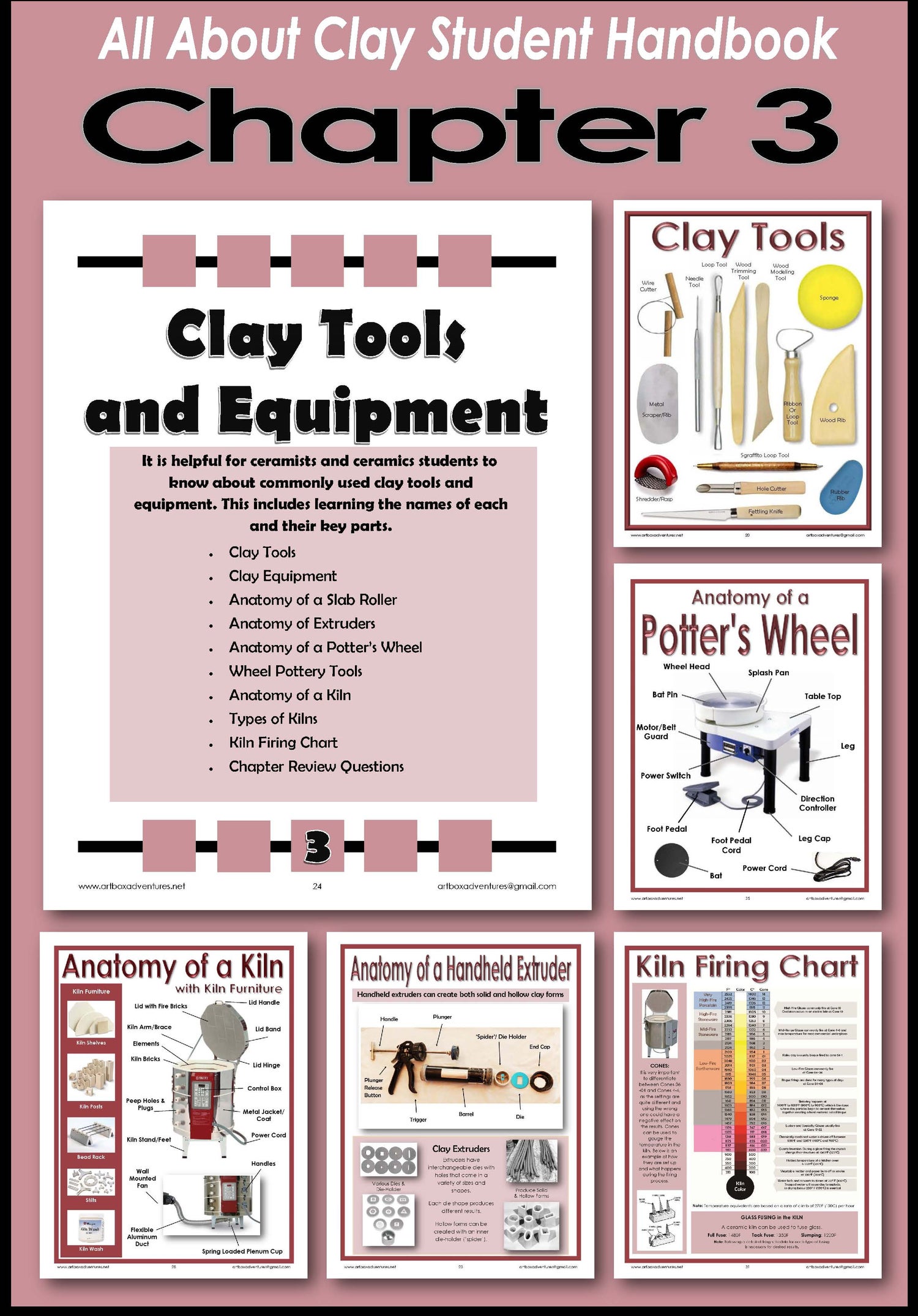 The All About Clay STUDENT HANDBOOK with Chapter Questions and Answer ...