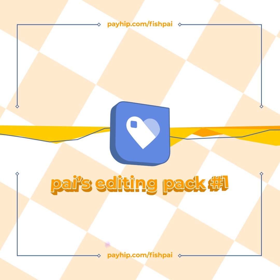Pai's Editing Pack #1 - Payhip