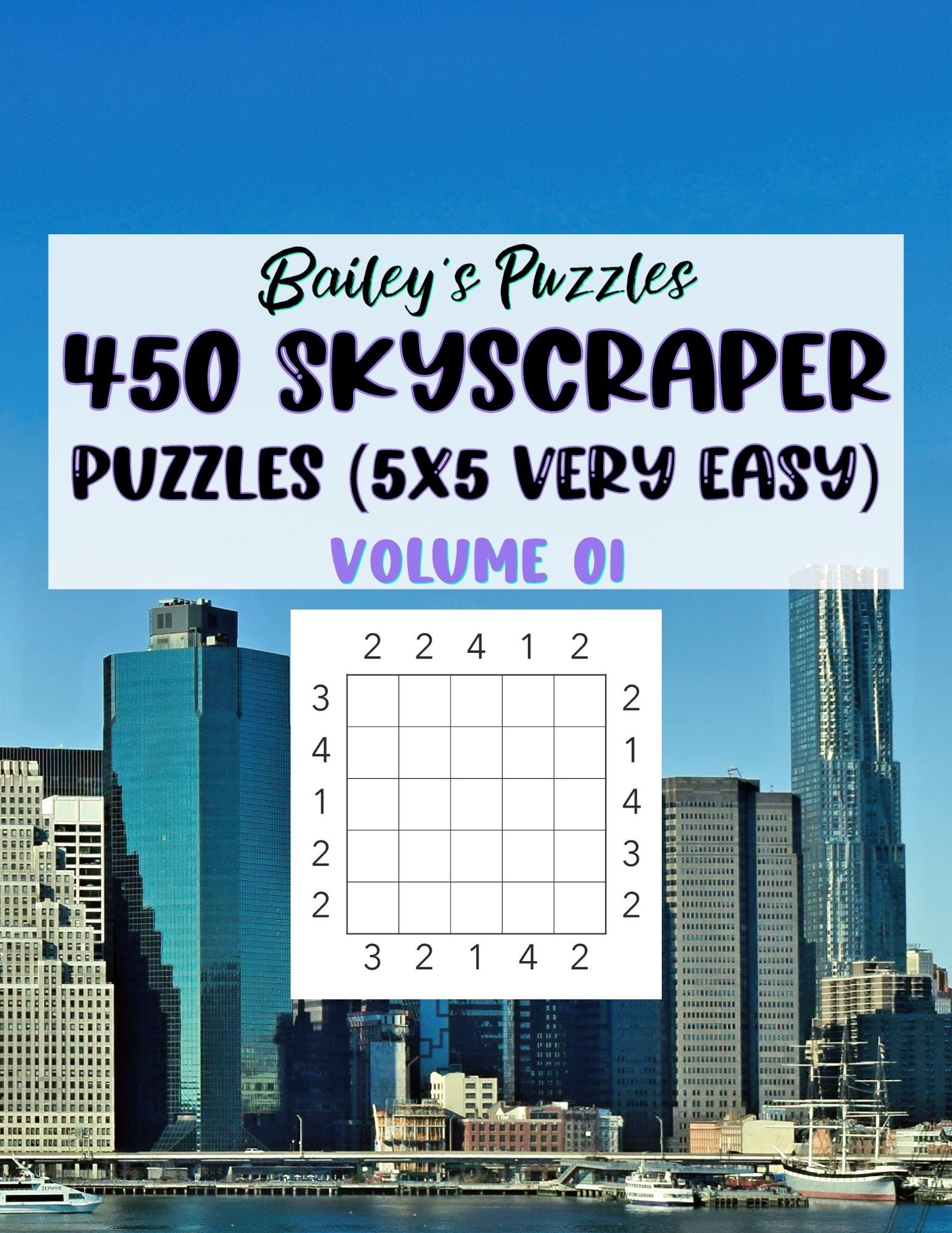 450 SKYSCRAPER Puzzles (5x5, very easy) - Payhip