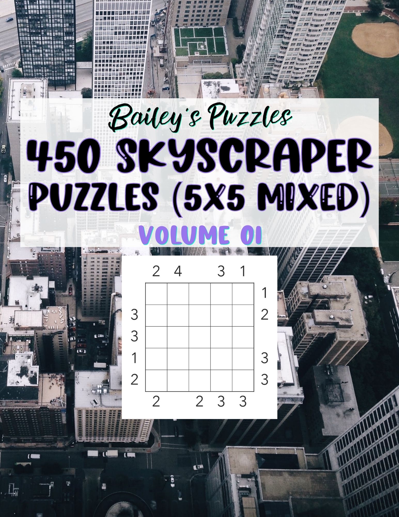 450 SKYSCRAPER Puzzles (5x5, mixed) - Payhip