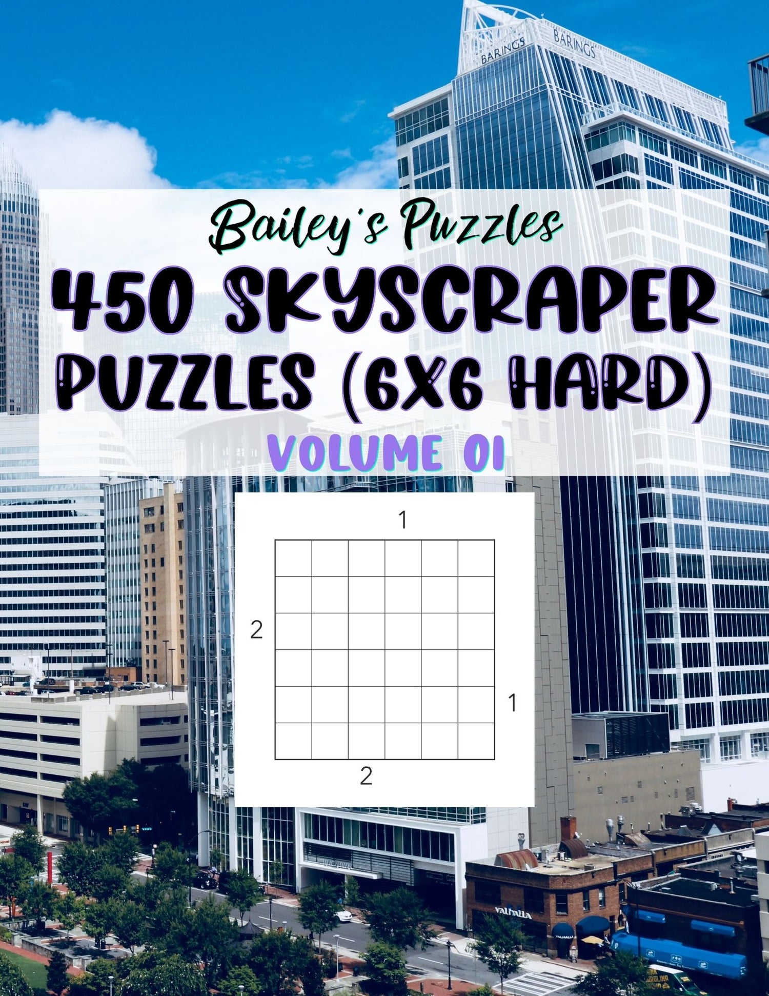 300 SKYSCRAPER Puzzles (8x8, very easy) - Payhip