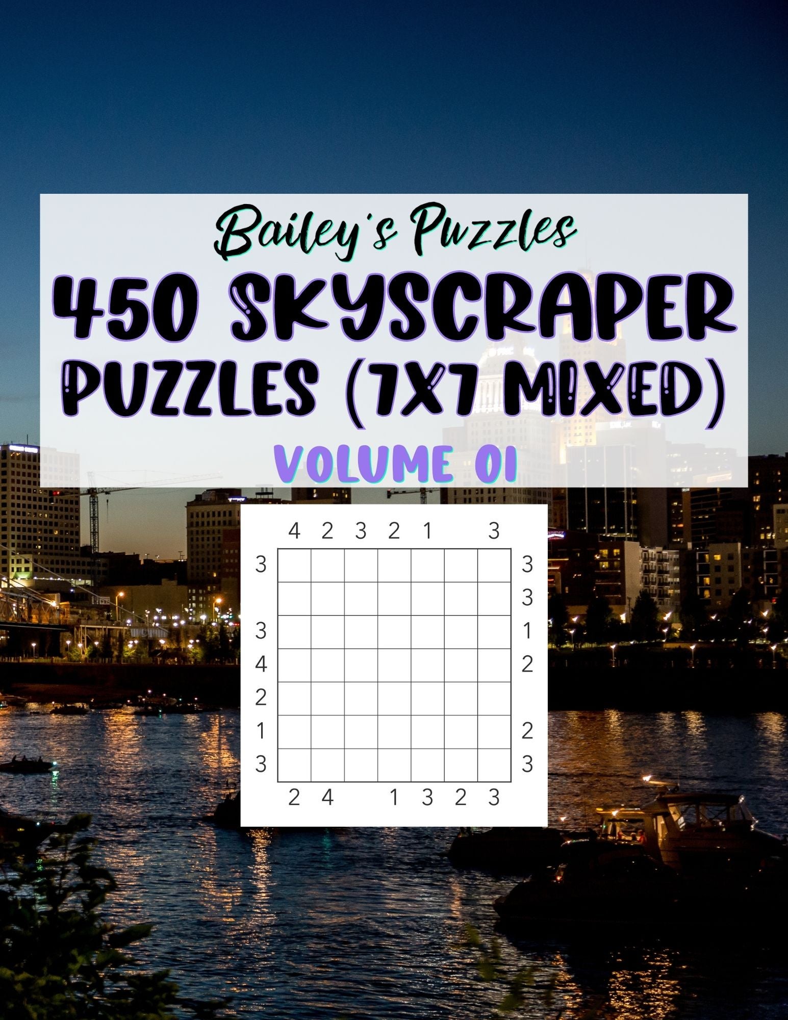 450 SKYSCRAPER Puzzles (7x7, mixed) - Payhip