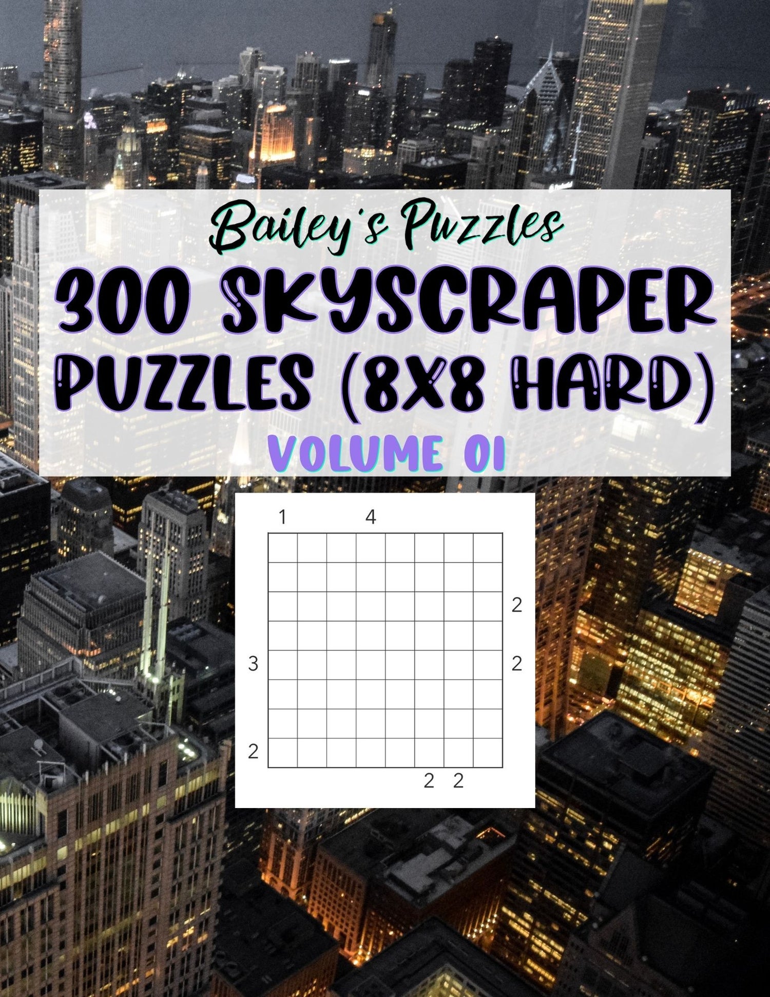 450 SKYSCRAPER Puzzles (7x7, easy) - Payhip